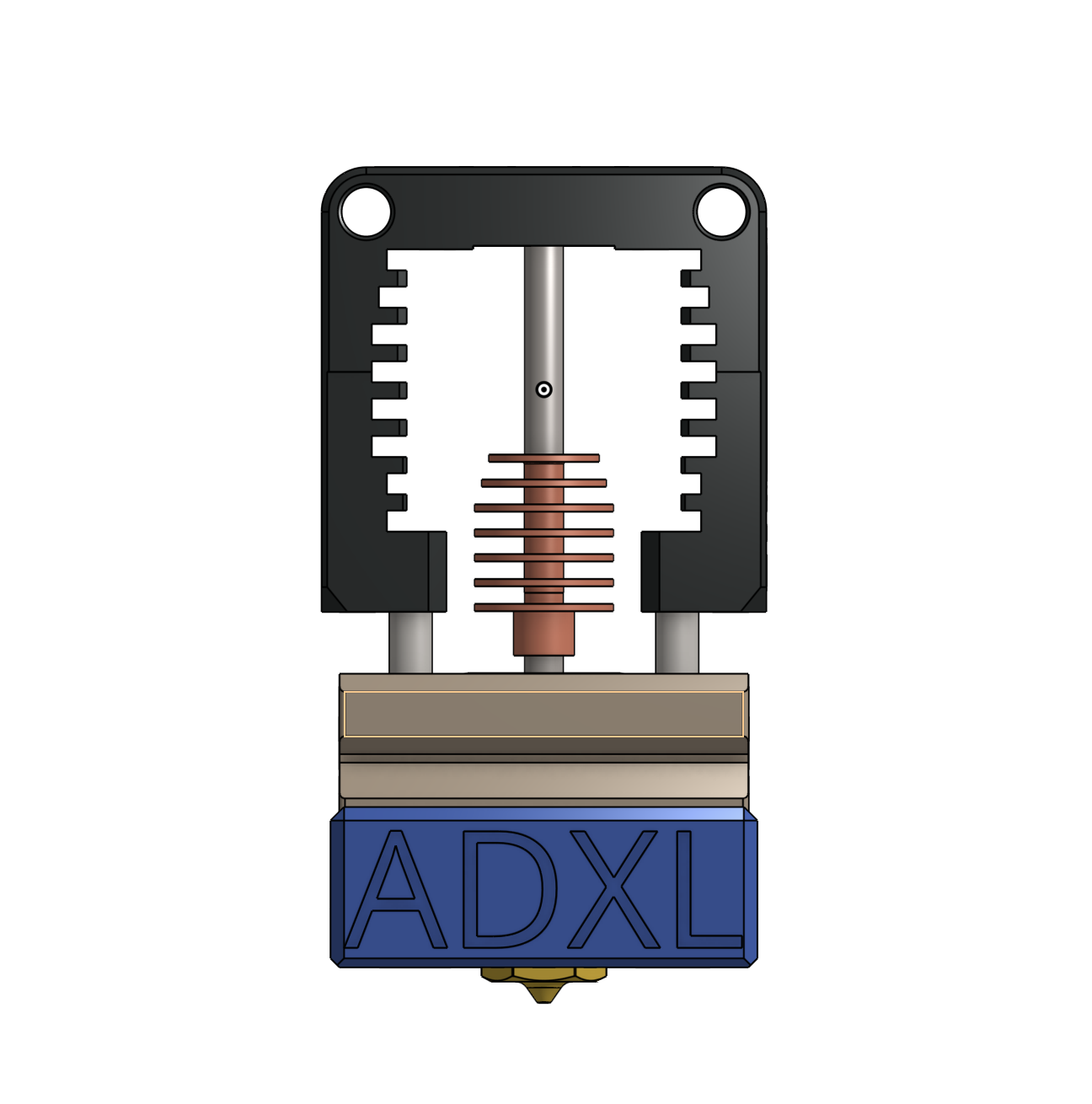 ADXL345 Nozzle Mount for Slice Mosquito by Olof | Download free STL ...