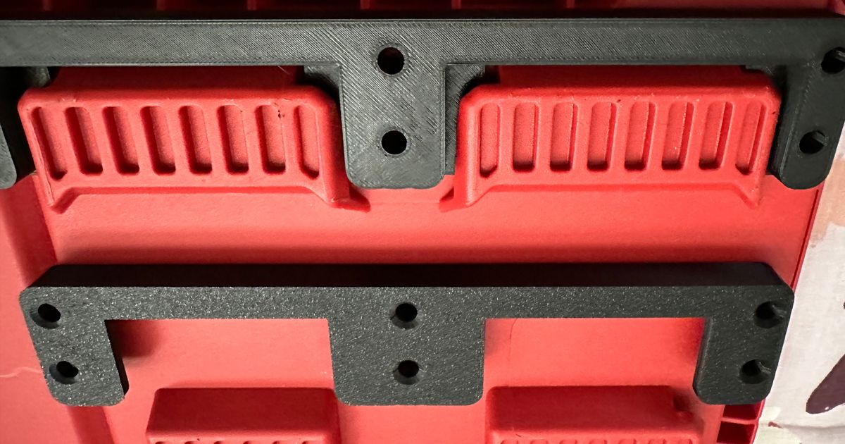 Milwaukee Packout Wall Mount von Sean&Lucia | Kostenloses STL-Modell ...