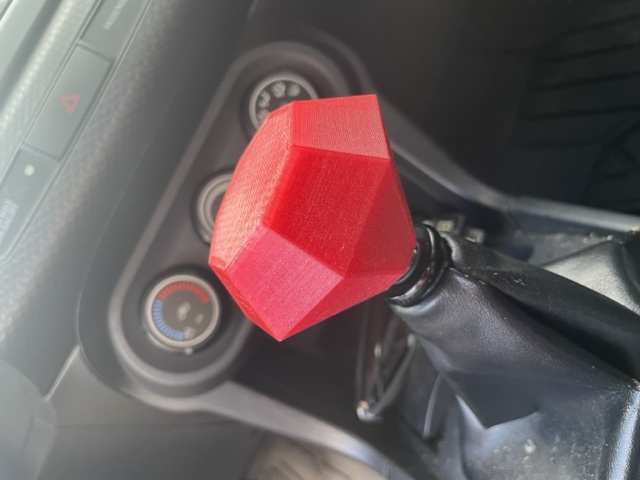 Diamond Shift Knob by Falberto | Download free STL model | Printables.com