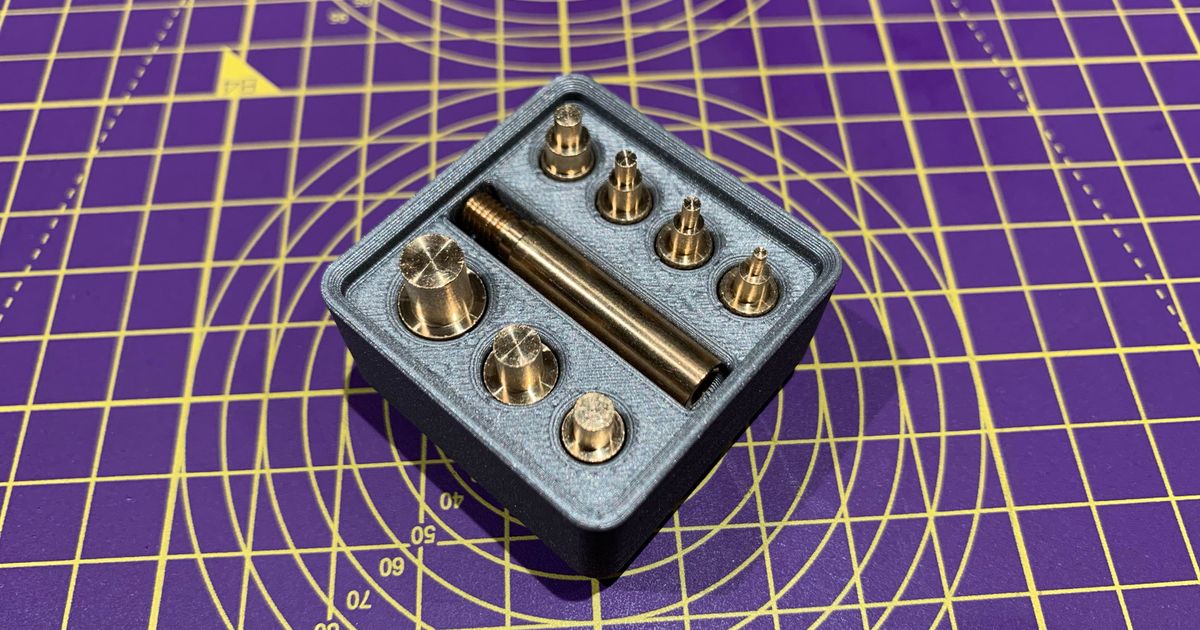 Gridfinity ruthex Threaded Insert Tip by dremeier | Download free STL ...