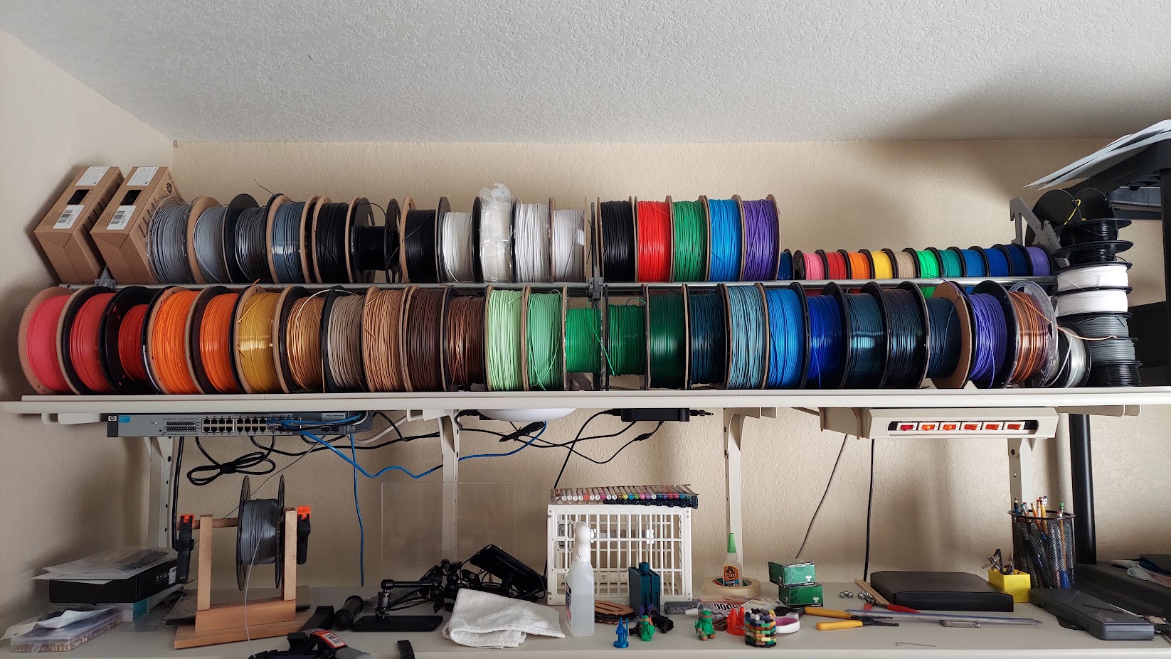 RepRack Shelf Stand Leg Extension by ValleyGeek | Download free STL ...