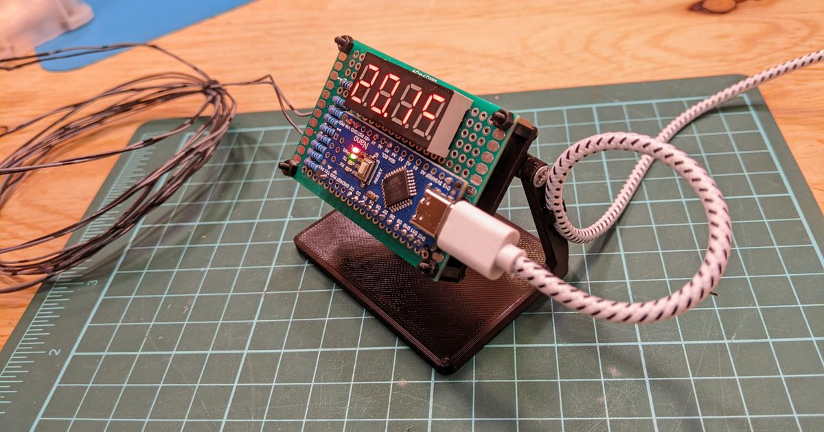 Prototyping Board Display Stand by Paul | Download free STL model ...