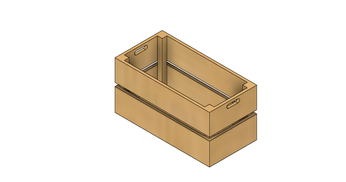 Mini crate for storage by Hera | Download free STL model | Printables.com