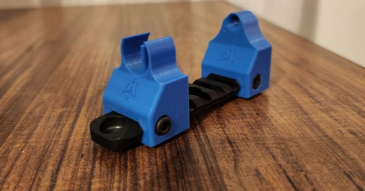 Airsoft PDW Sights by PoseidonDesign | Download free STL model ...