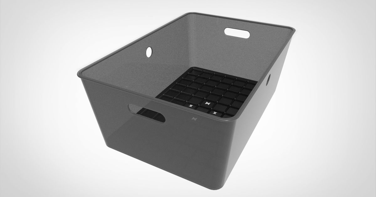 Gridfinity for Ikea Kuggis Box by freejstn | Download free STL model ...