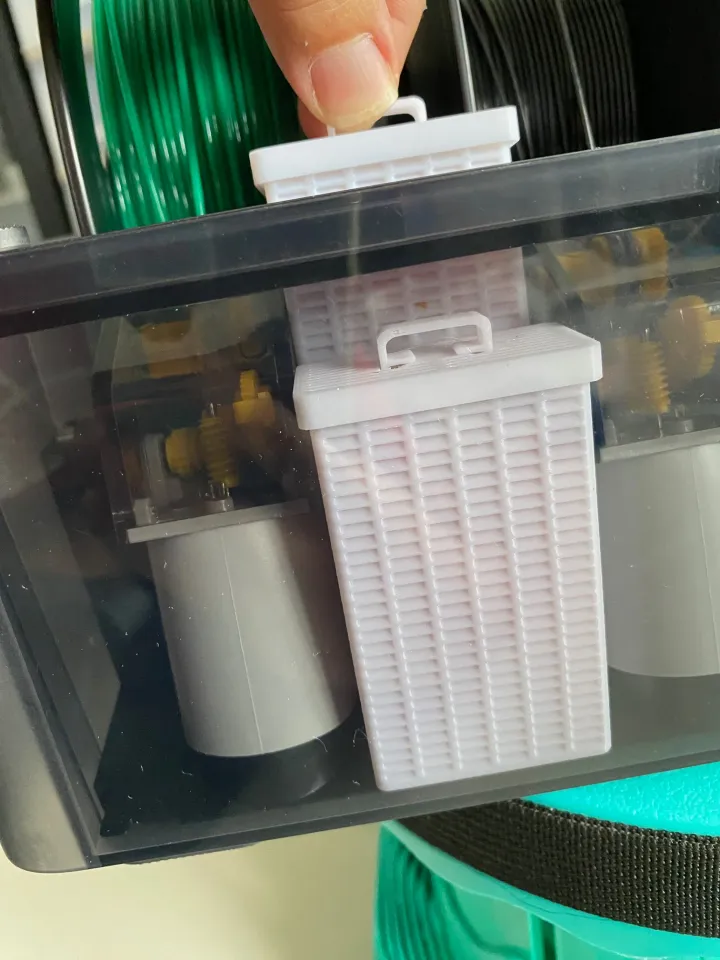 BambuLab AMS Double Row Silica Dessicant Container (Vase Mode) - Fits ...