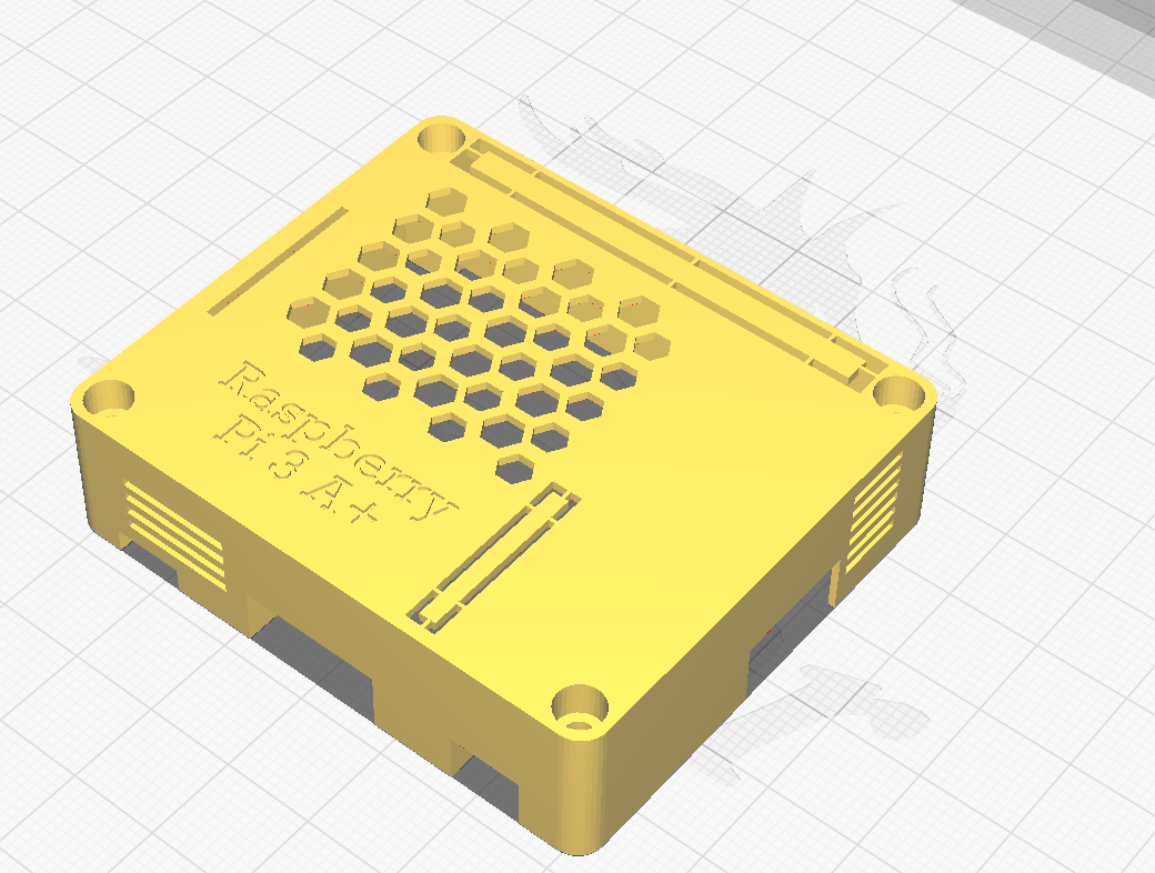 Raspberry Pi 3 A+ Case fits cooler by ZooM Cristian | Download free STL ...