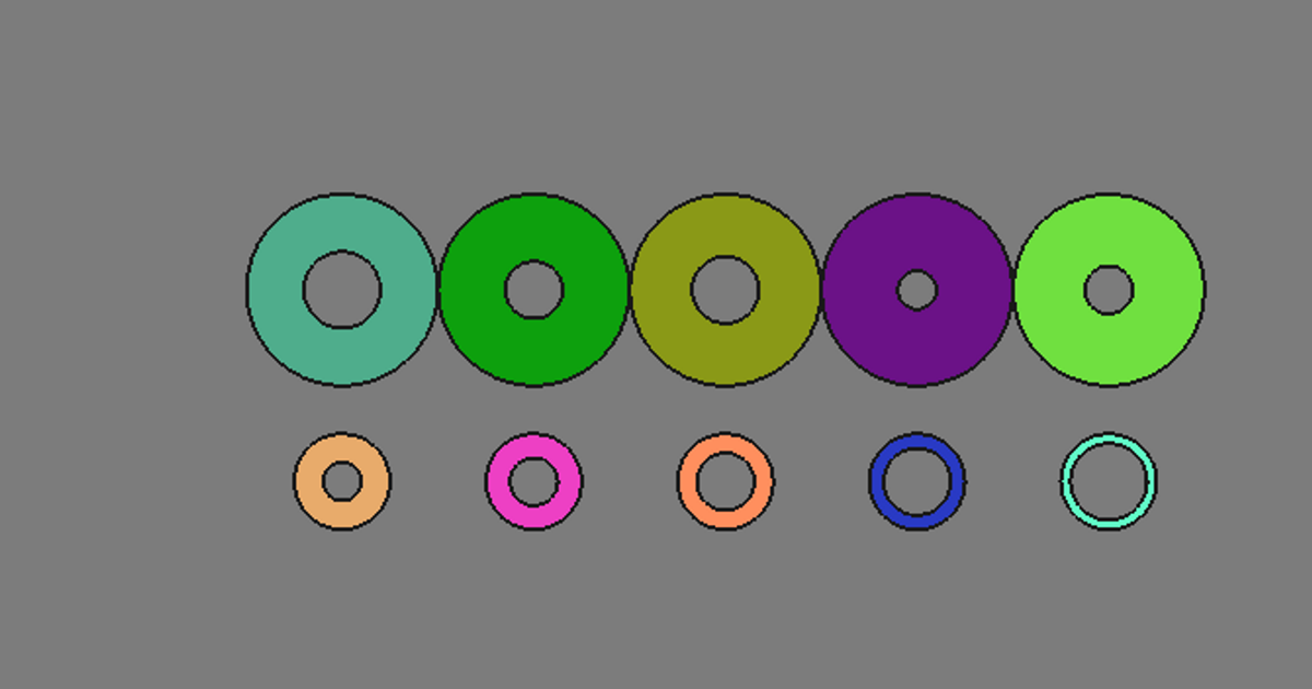 Washers by ICant3DPrint | Download free STL model | Printables.com