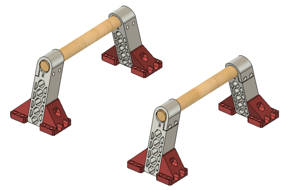 push up bar calisthenics by NiLeh | Download free STL model ...