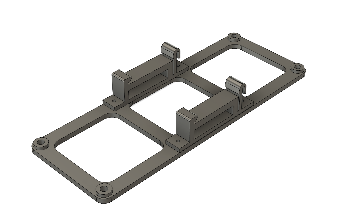 DIN rail MeanWell PSU clip by scaytrase | Download free STL model ...