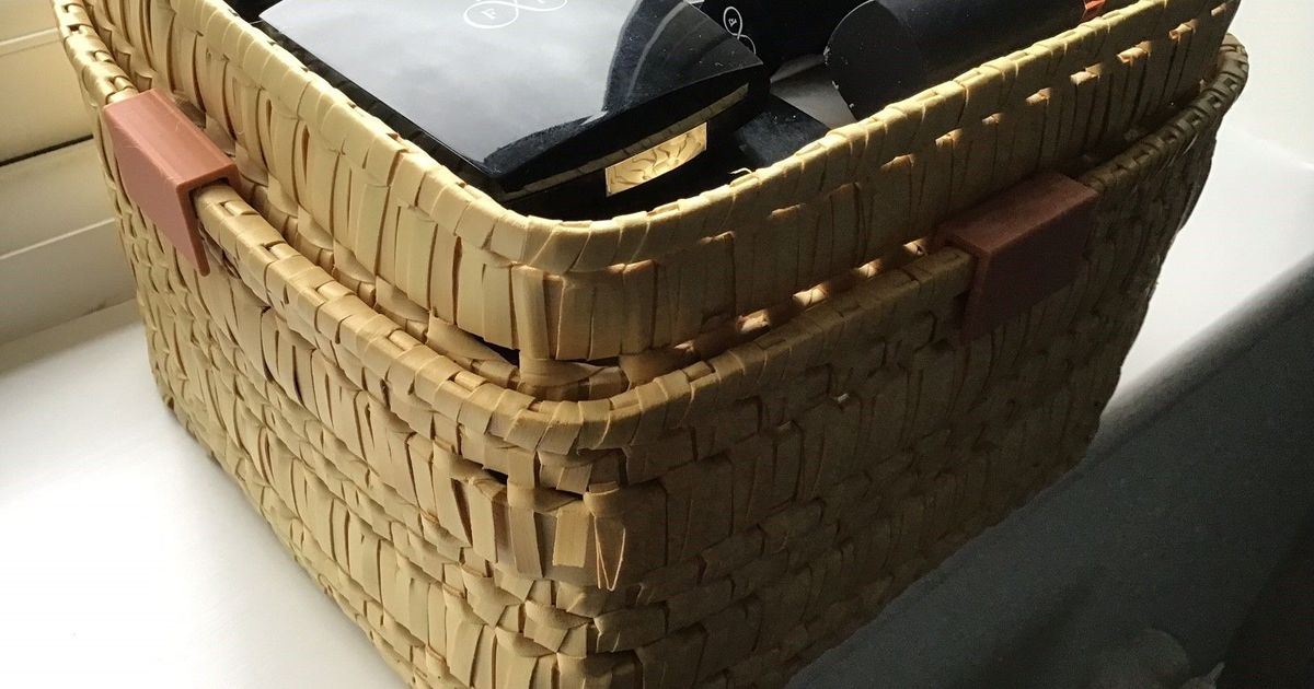 Basket clip to add shelf for second inner basket by Fizzio55 | Download ...