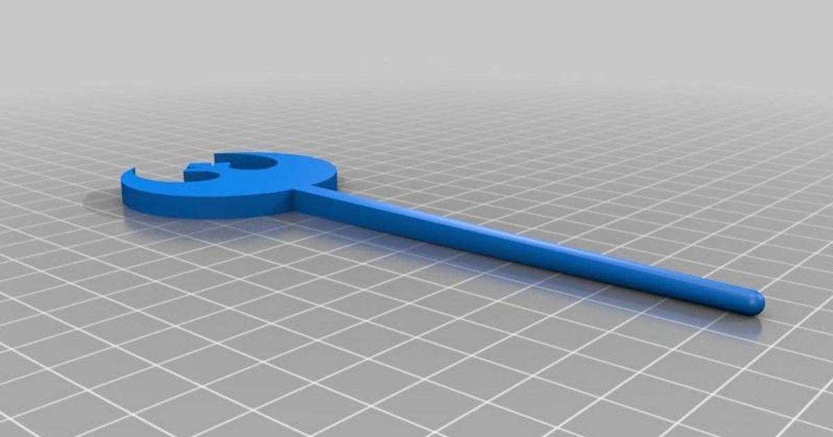 Rogue Symbol (Rebel Alliance) Hair Pin 4" by lcwii | Download free STL ...