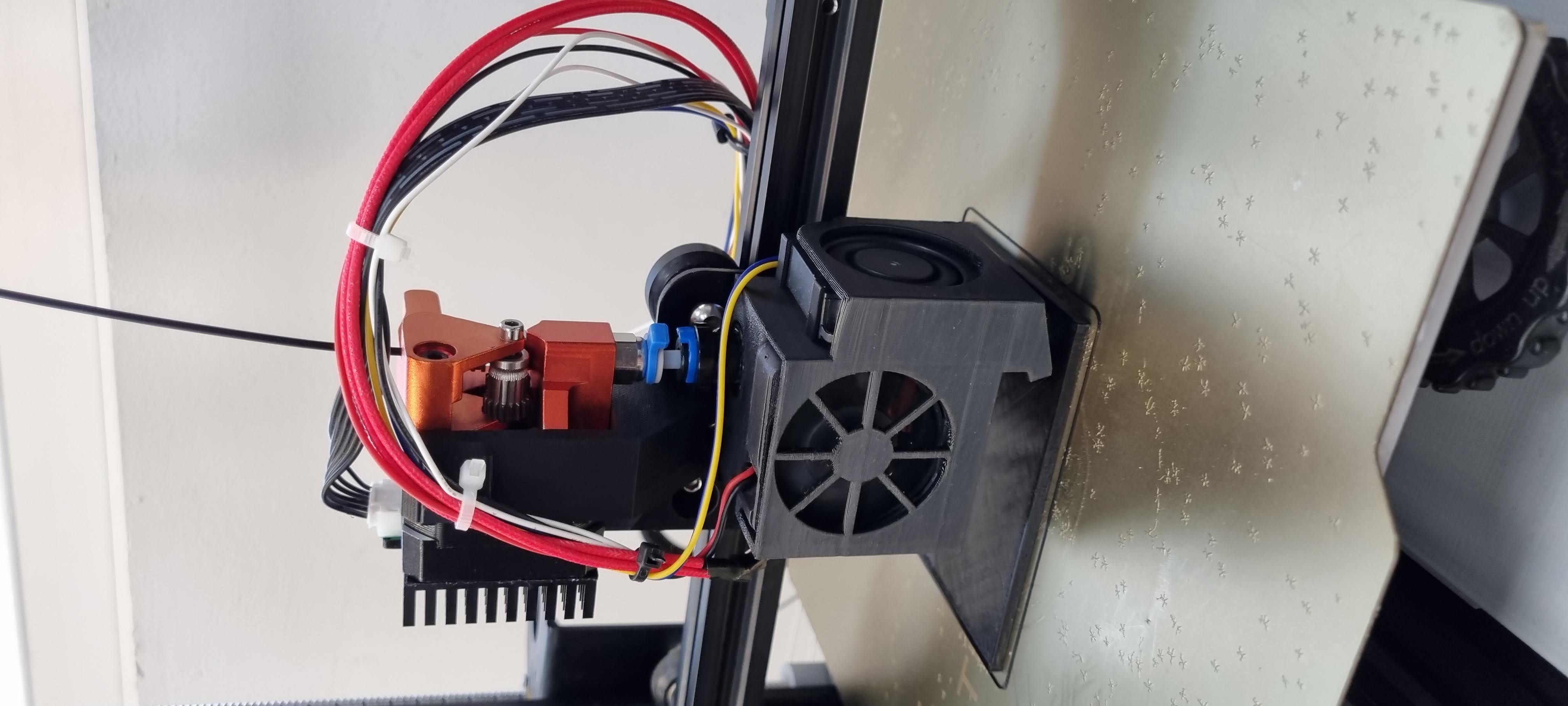 ender 3 direct drive dualgear Spider hotend von avivm | Kostenloses STL ...