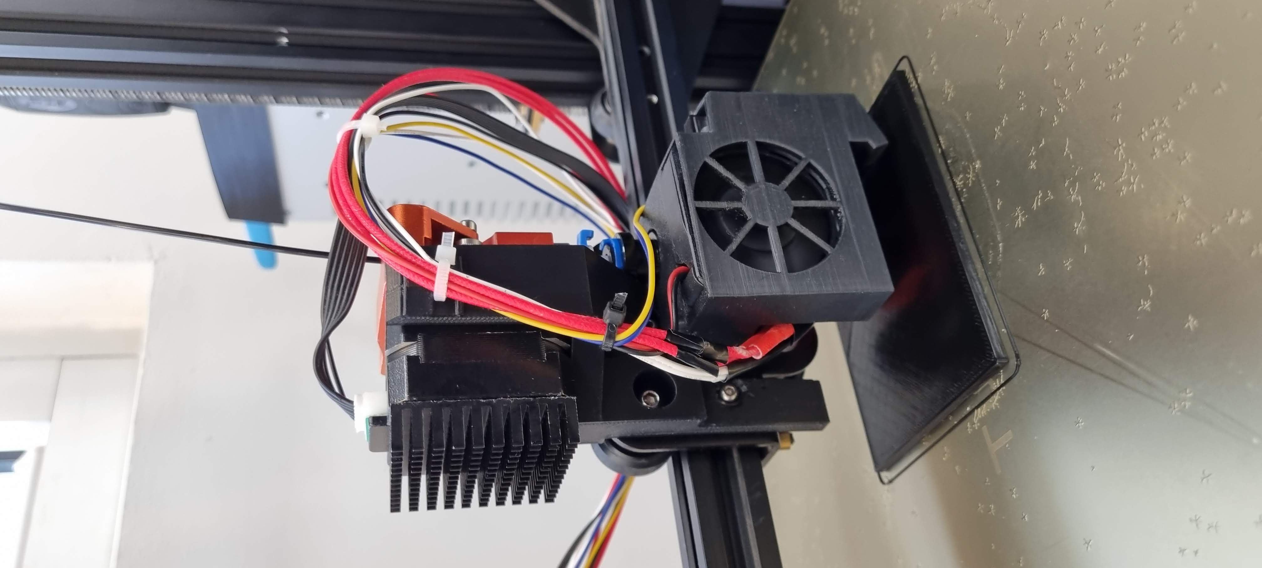 ender 3 direct drive dualgear Spider hotend von avivm | Kostenloses STL ...