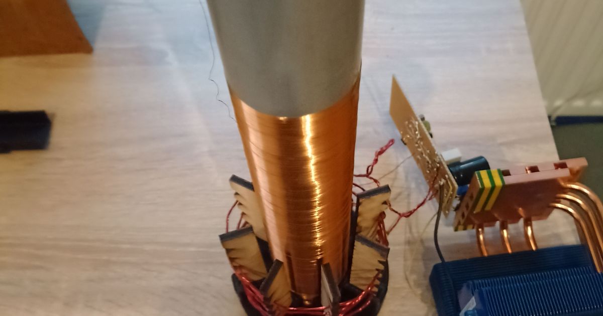 parts for tesla coil by mallo321123 | Download free STL model ...