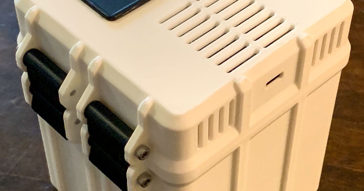 USBC-PD (Power Delivery) 100W Power Bank by jed | Download free STL ...