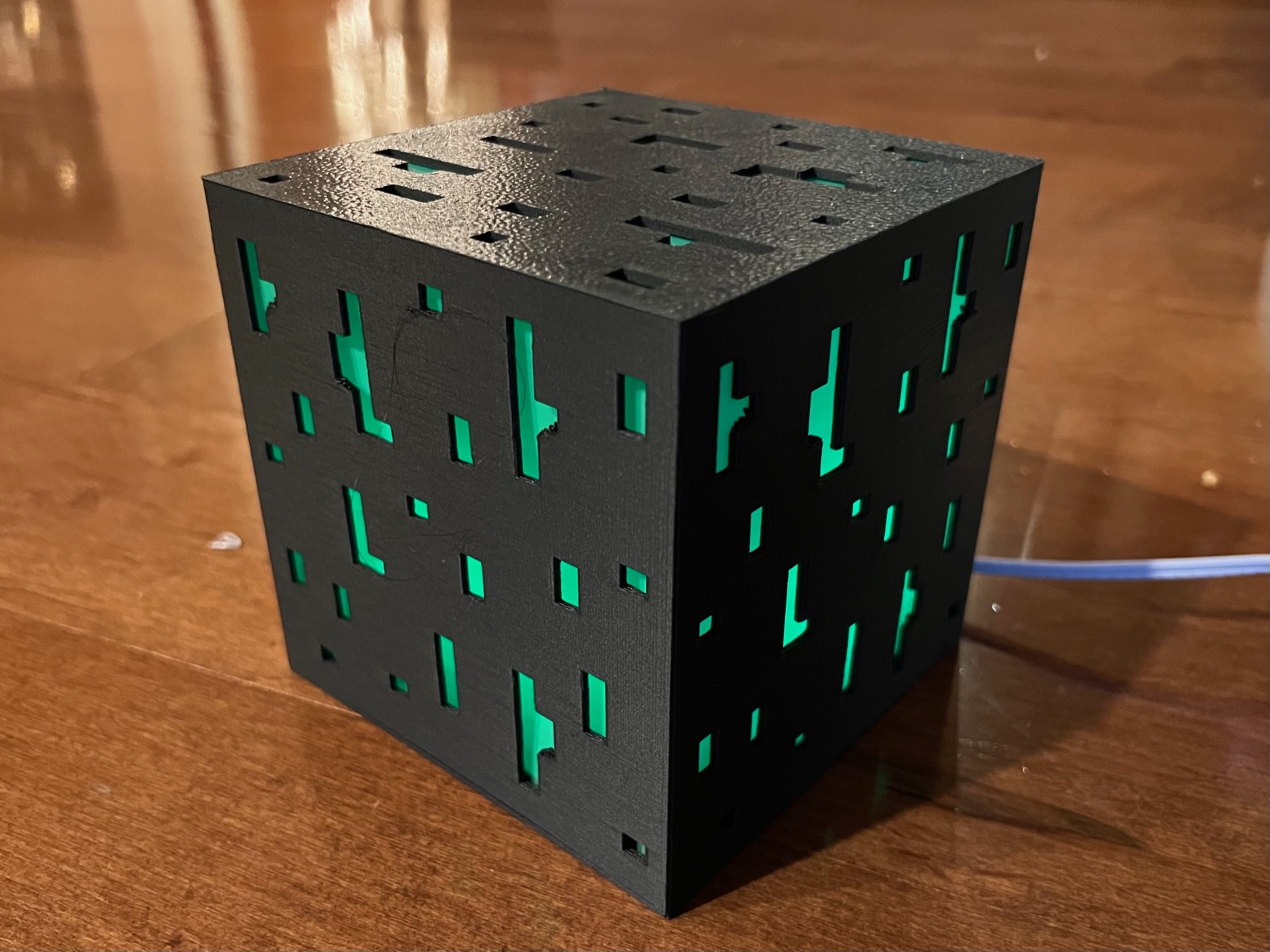 Simple Minecraft Block Night Light Less than $8.00 by QuadView ...