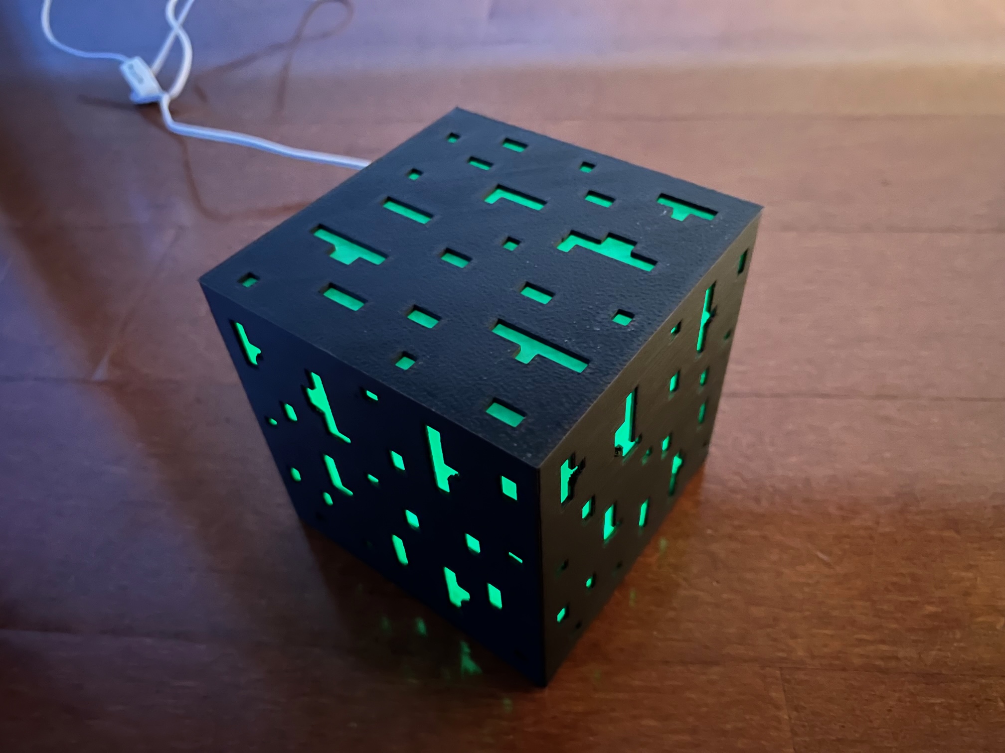 Simple Minecraft Block Night Light Less than $8.00 by QuadView ...