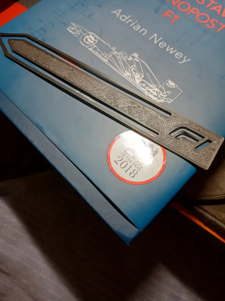 F1 Bookmark by Skuner | Download free STL model | Printables.com