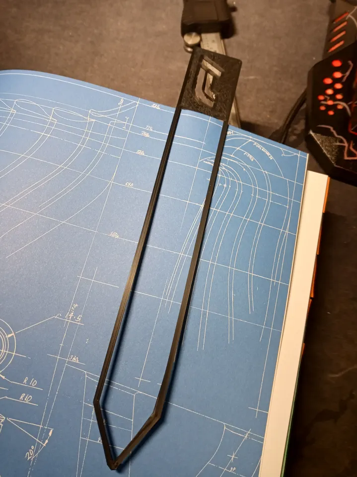 F1 Bookmark by Skuner | Download free STL model | Printables.com