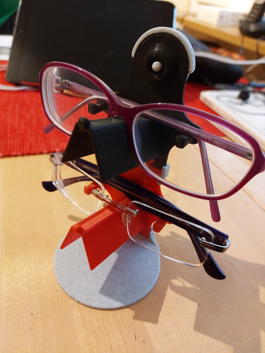 Glasses holder modular by Henki71 | Download free STL model ...