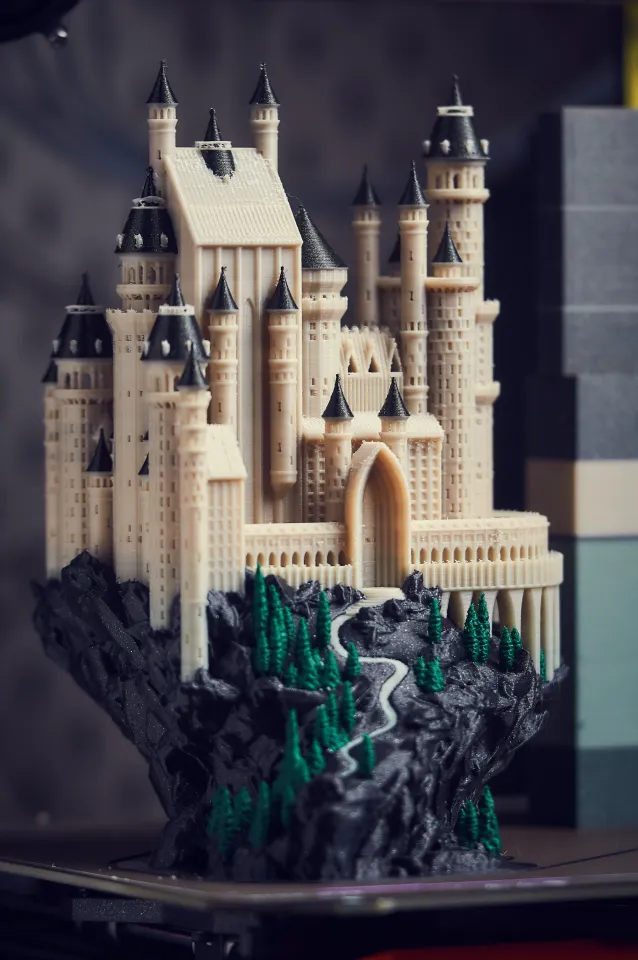Multicolor Medieval Castle by Xyz3d.sa | Download free STL model ...