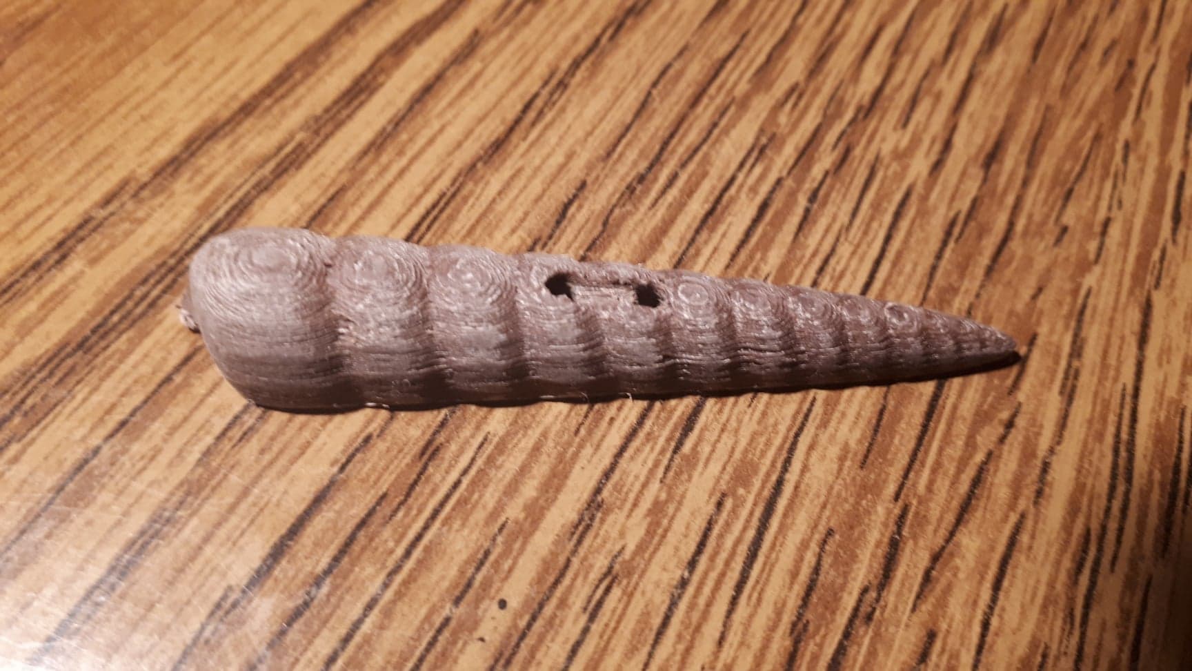 Button Long Snail Shell Parametric 5cm by creadaptive | Download free ...