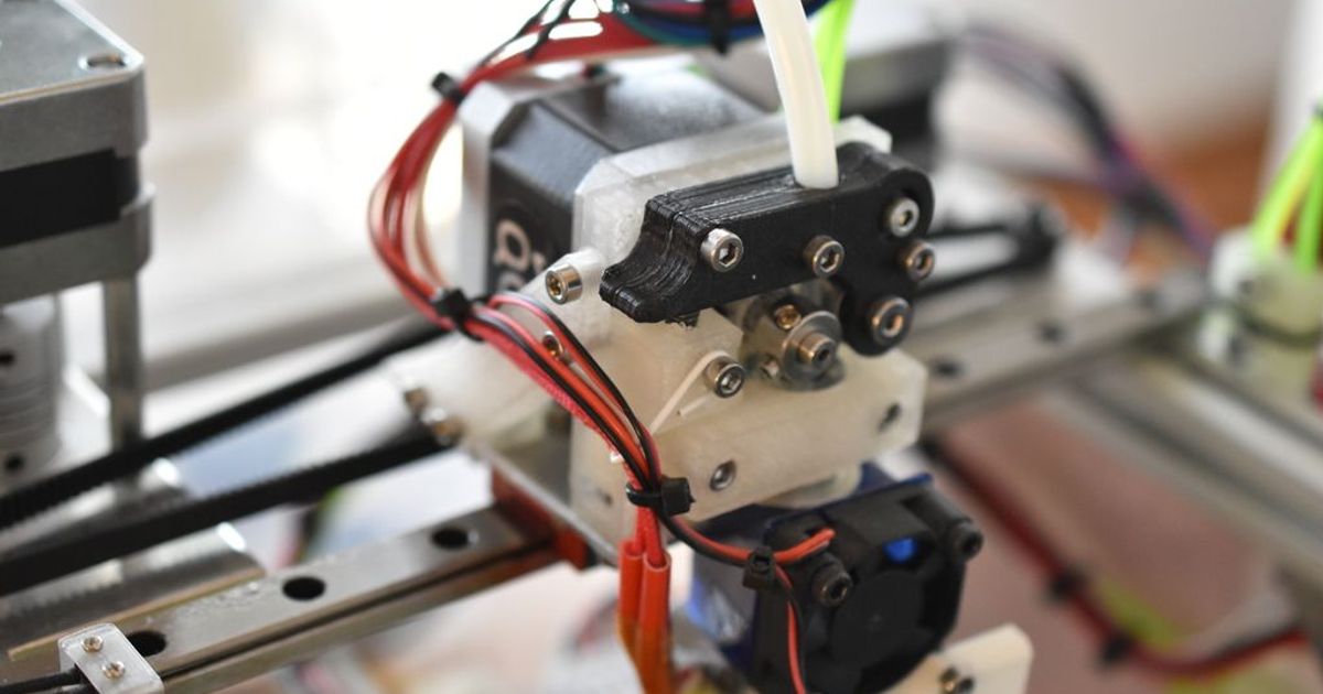 direct Extruder for mini Printer by ftobler | Download free STL model ...