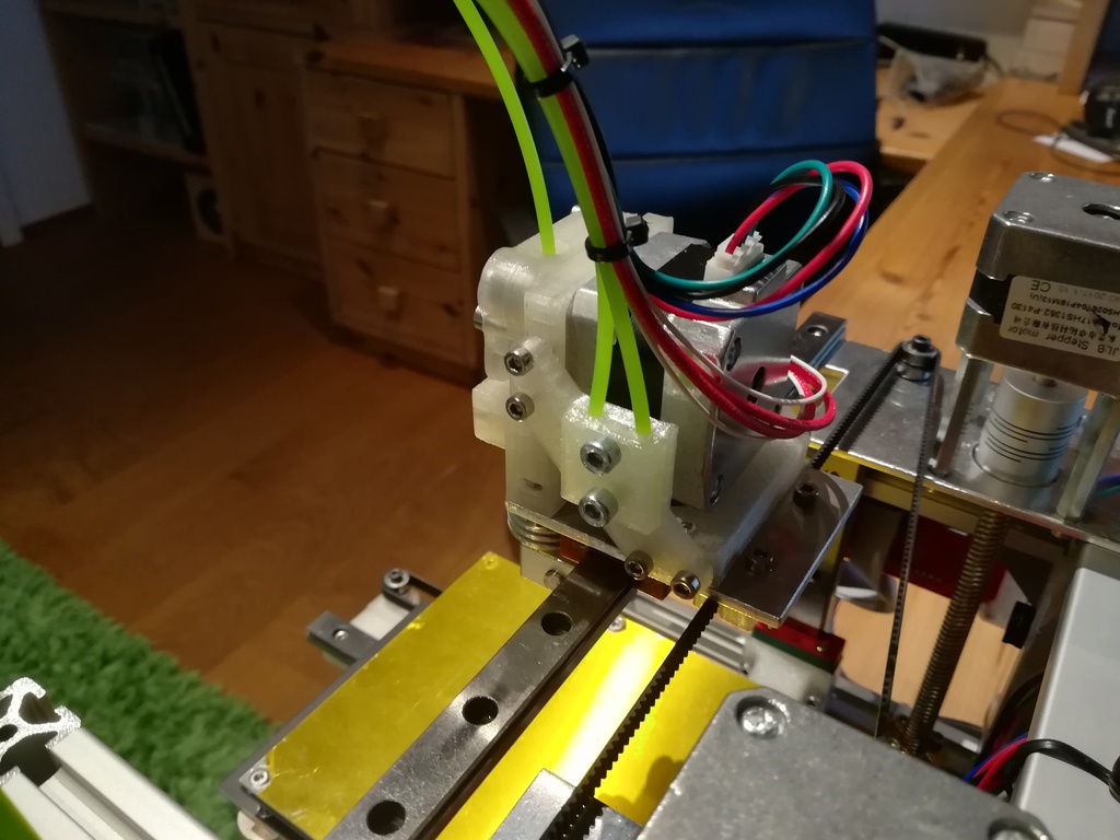 direct Extruder for mini Printer by ftobler | Download free STL model ...