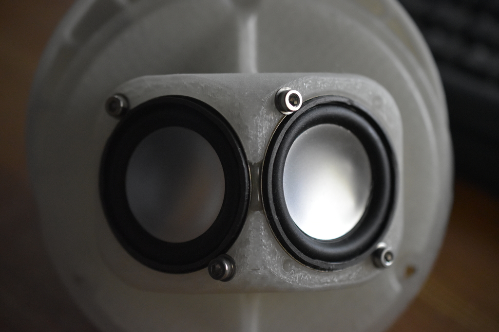 Portable Speaker Sphere by ftobler | Download free STL model ...