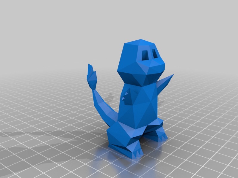low poly Pokemons by ftobler | Download free STL model | Printables.com