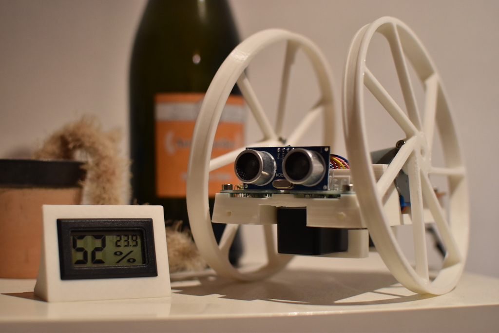 two wheel Robot by ftobler | Download free STL model | Printables.com