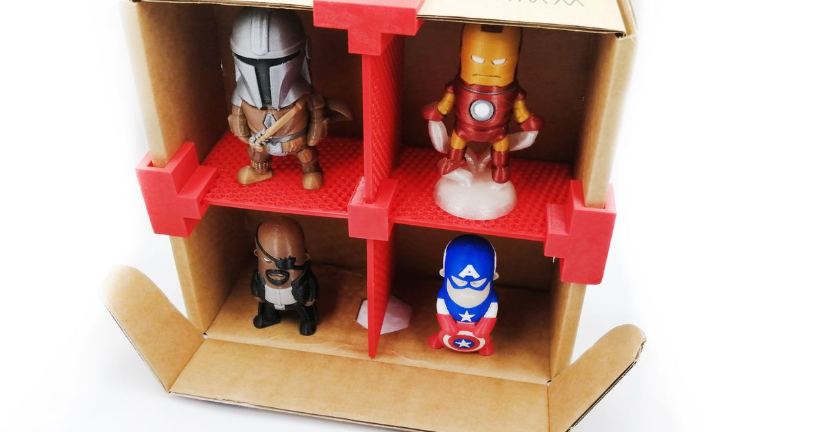 Minis ShowBox by rayjizza | Download free STL model | Printables.com