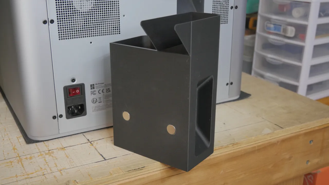 Poop Chute Large Magnetic for Bambu Lab X1 Carbon by V3 Precision | Download free STL model ...