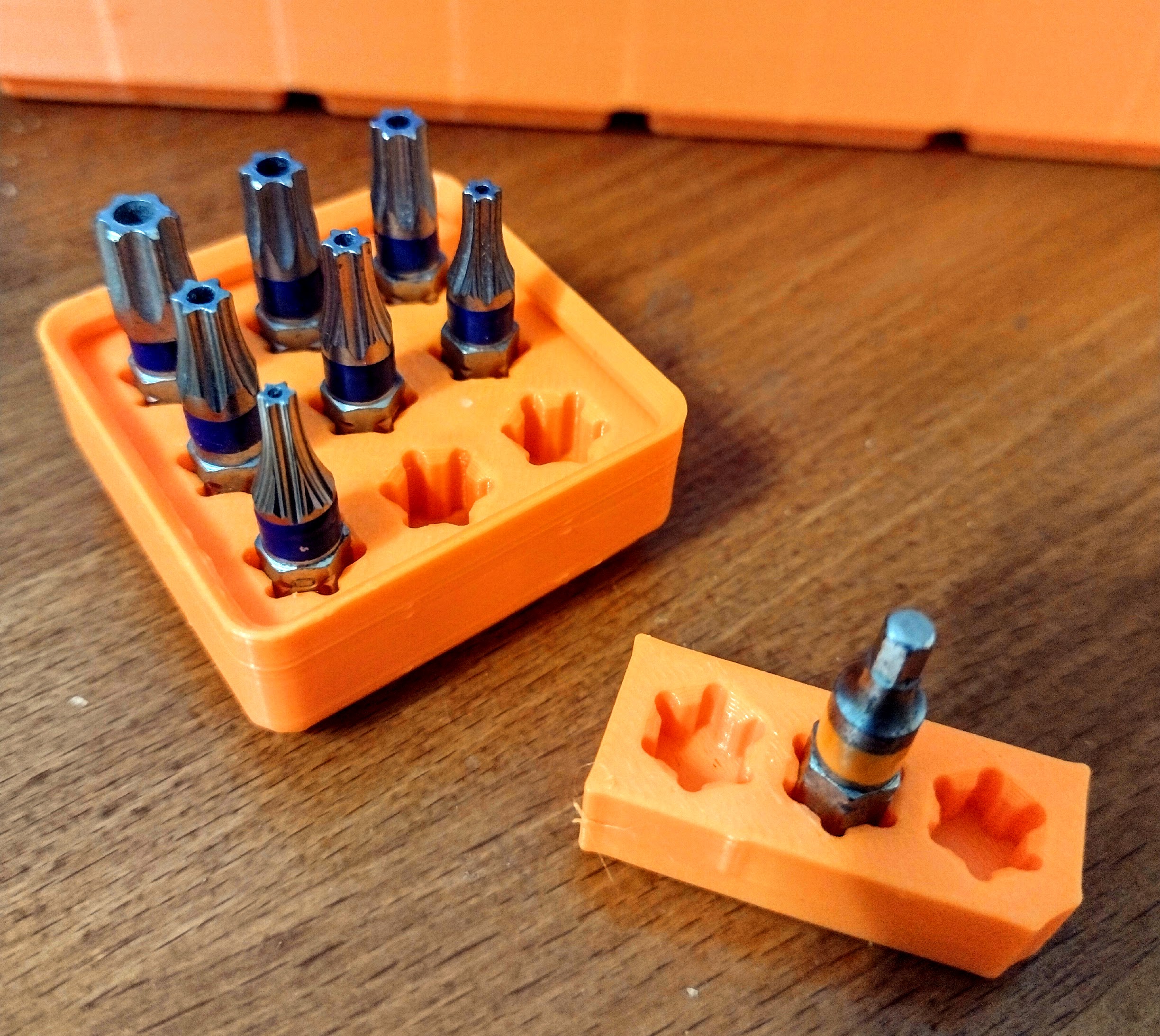 Gridfinity LITE - Perfect Fit Hex Bit Block by Masibu | Download free STL model | Printables.com