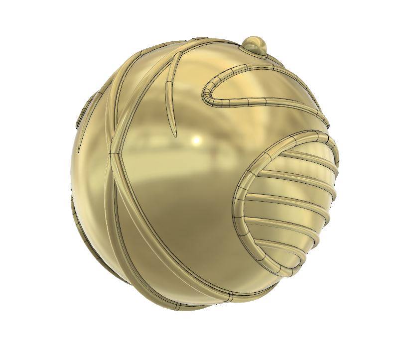 golden Snitch prop by Levi's prints | Download free STL model ...