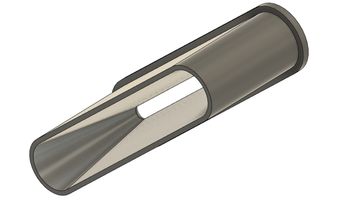 Prusa Lack Wide Filament Guide (conical slot) by DutchOMG | Download ...
