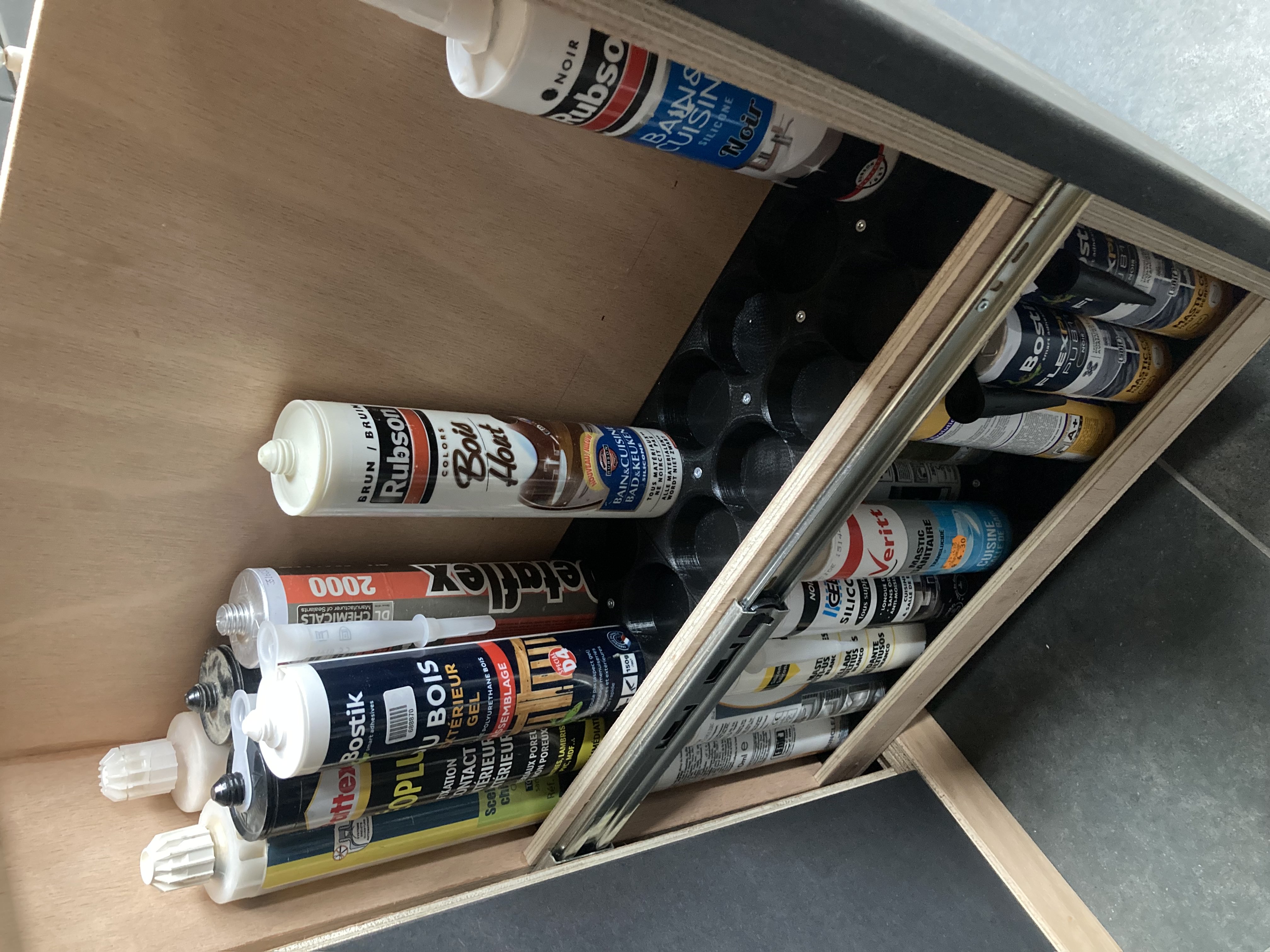 Silicone cartridge rack by GLOUPY | Download free STL model ...