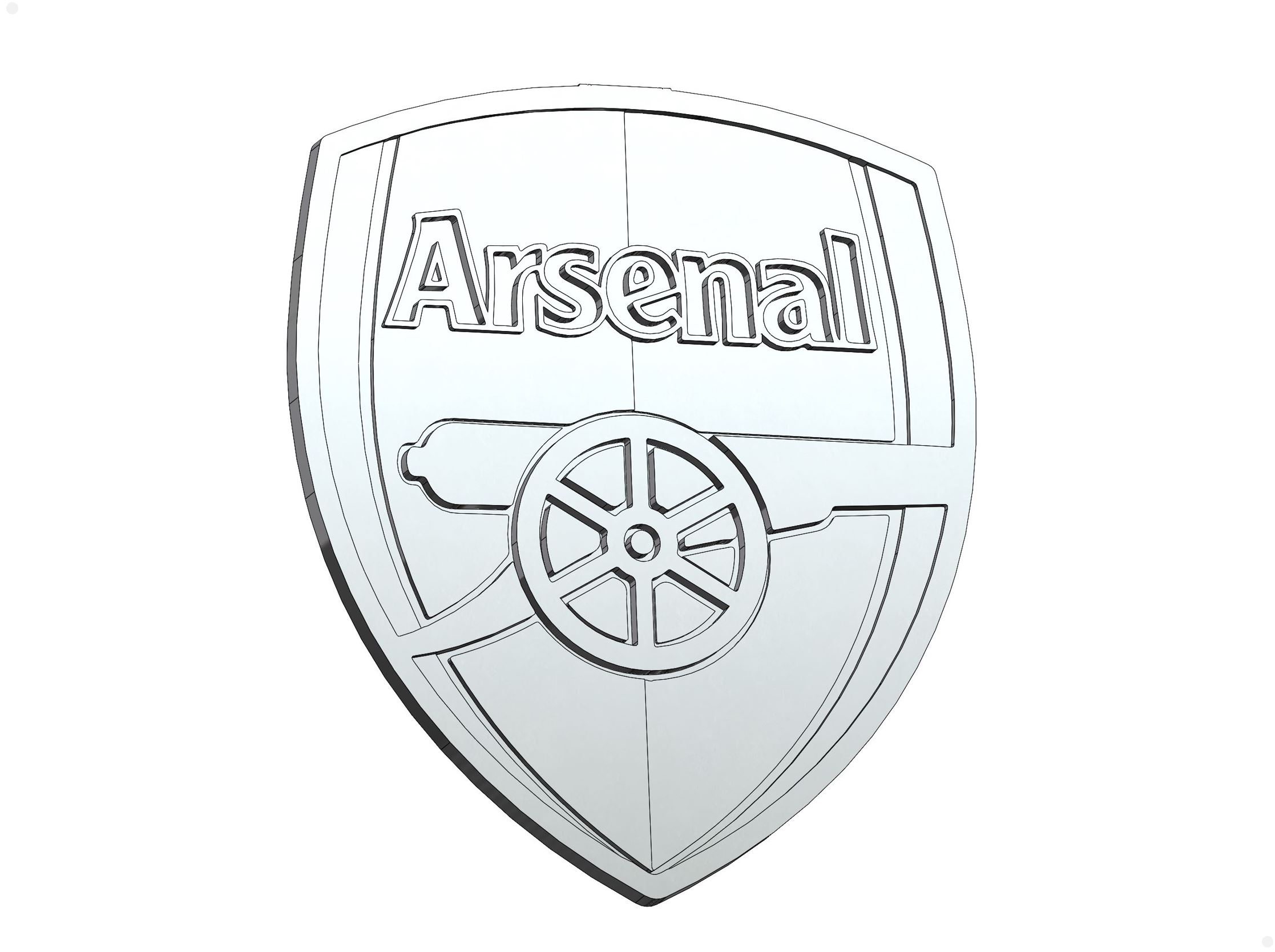 Premier League Team's Logo by Referentiel | Download free STL model ...