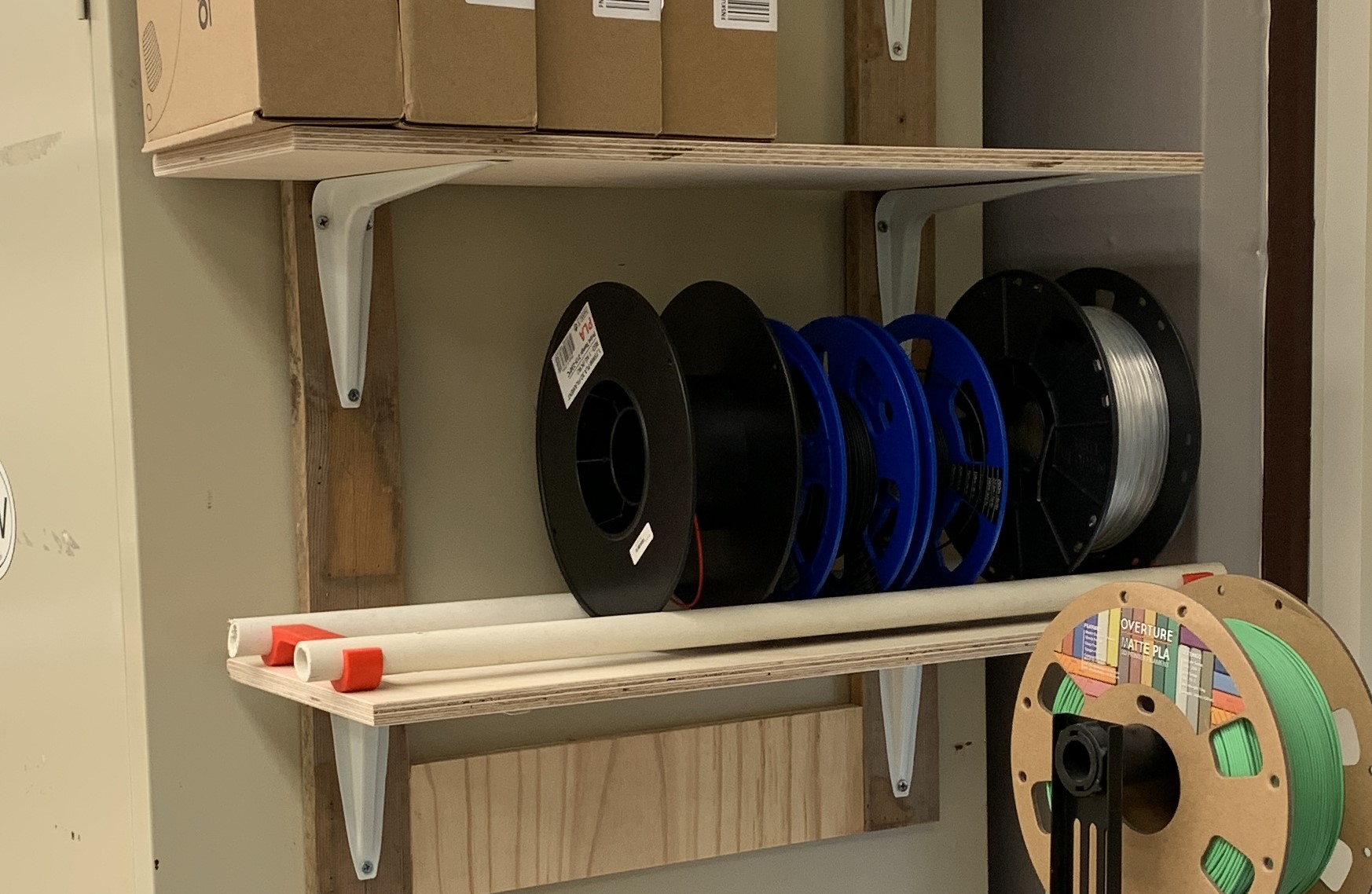 Filament Spool Rack por Brian Huang | Descargar modelo STL gratuito ...