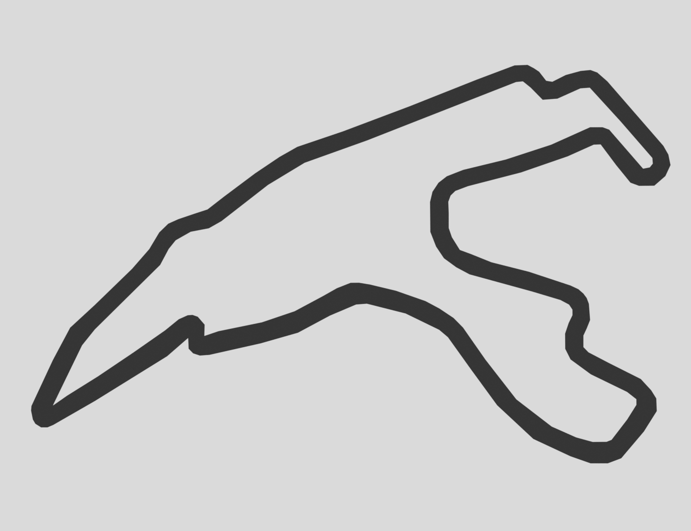 F1 Circuit - Belgium Spa by Koen van Wijlick | Download free STL model ...