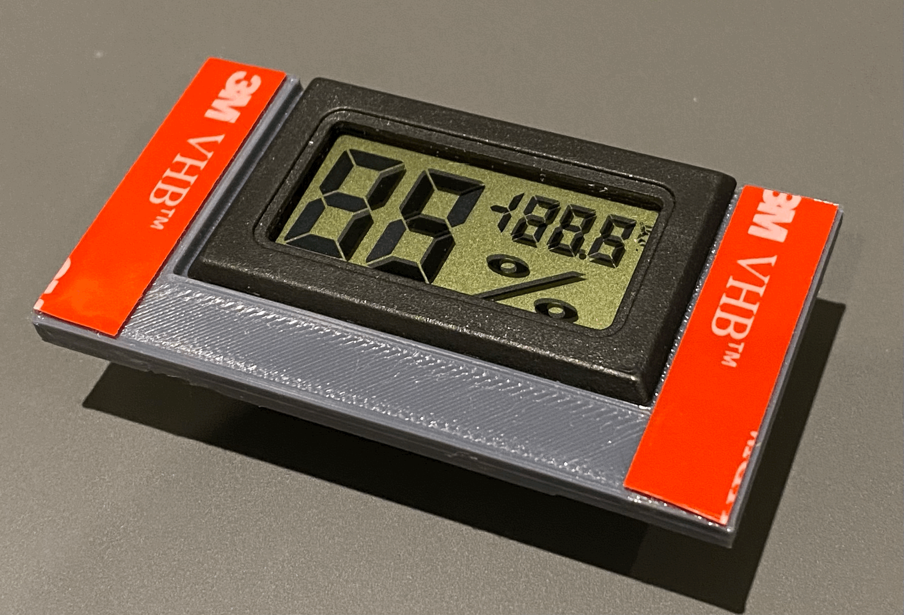 Hygrometer and Temp Holder by Ovland3D | Download free STL model ...