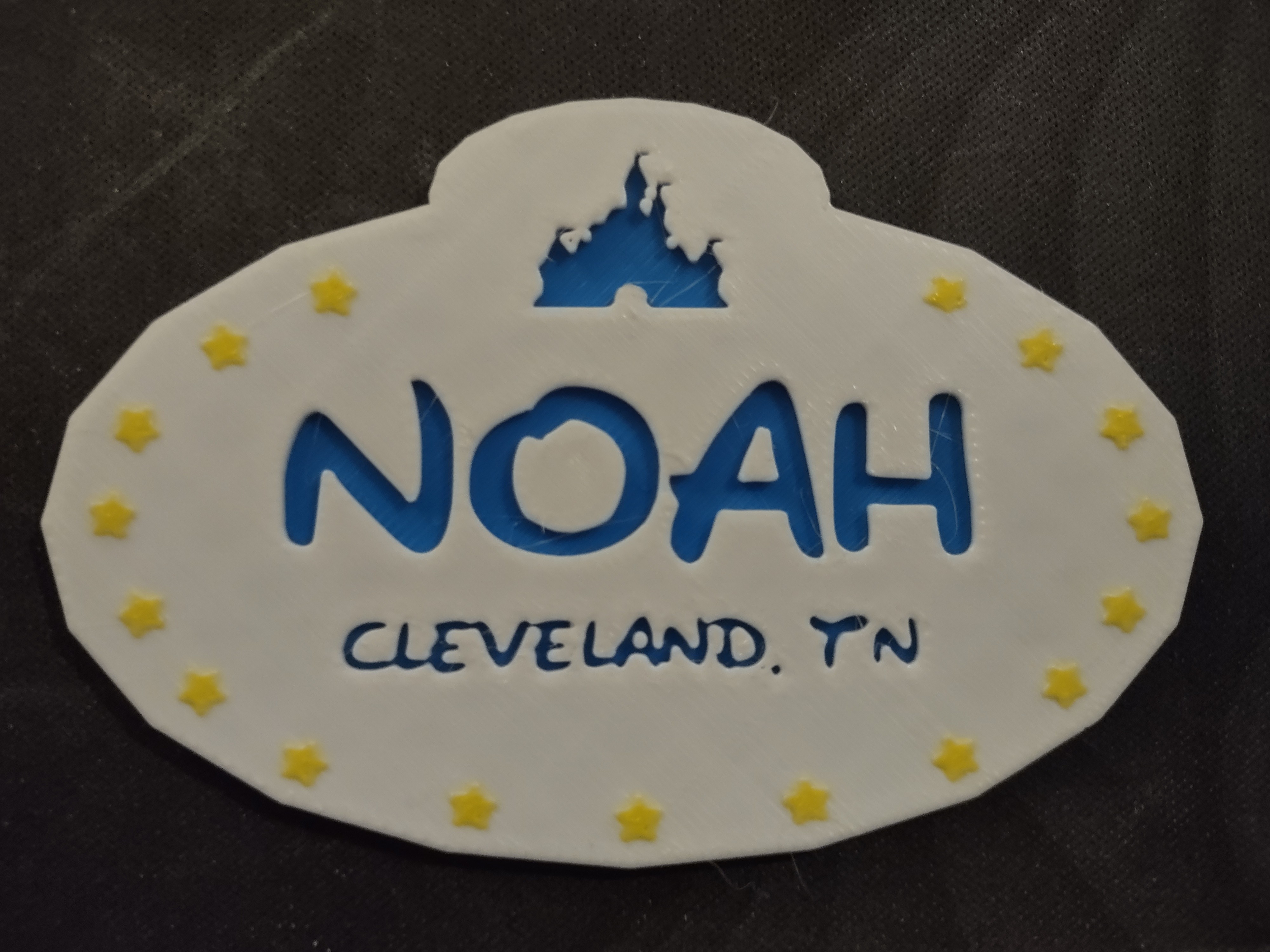Cast Member Name Tag by Kyle B Johnson | Download free STL model ...
