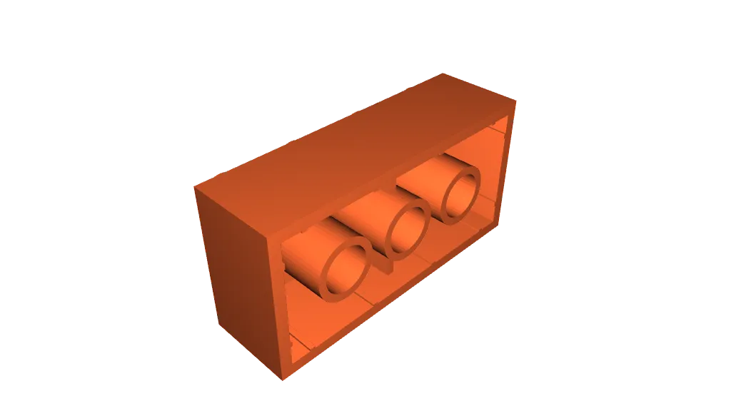 Lego-compatible Brick by PiPinecone | Download free STL model ...