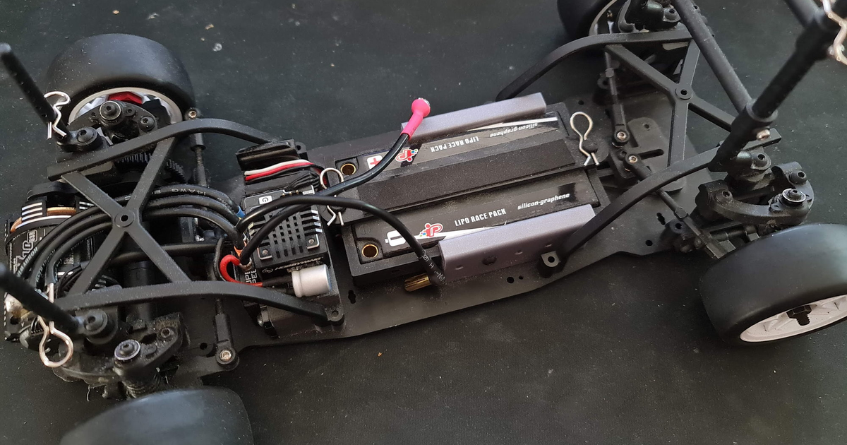 MST TCR(-M) sliding LiPO support by Jonathan Prt | Download free STL ...