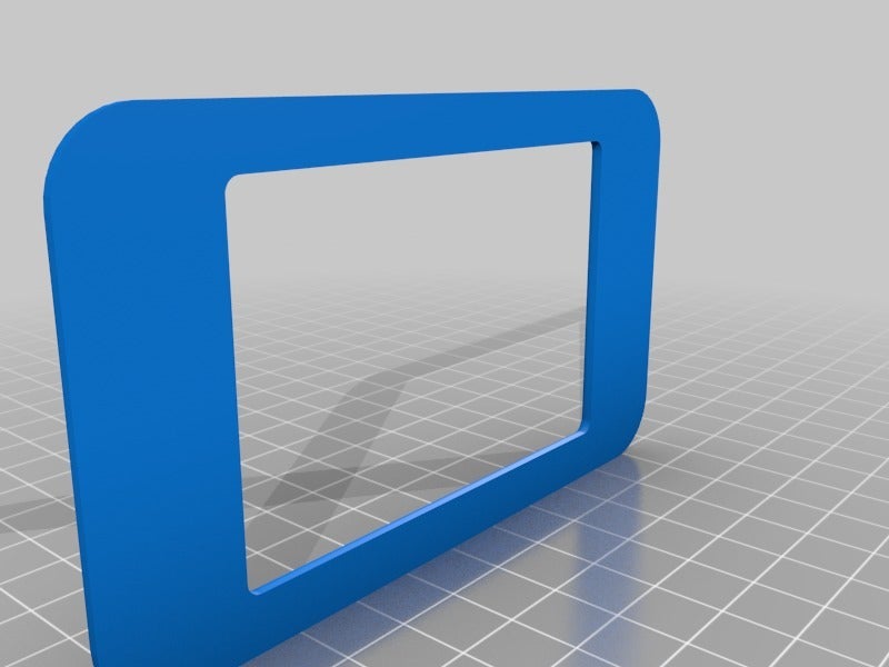 LCD Display Cover by The3Designer | Download free STL model ...