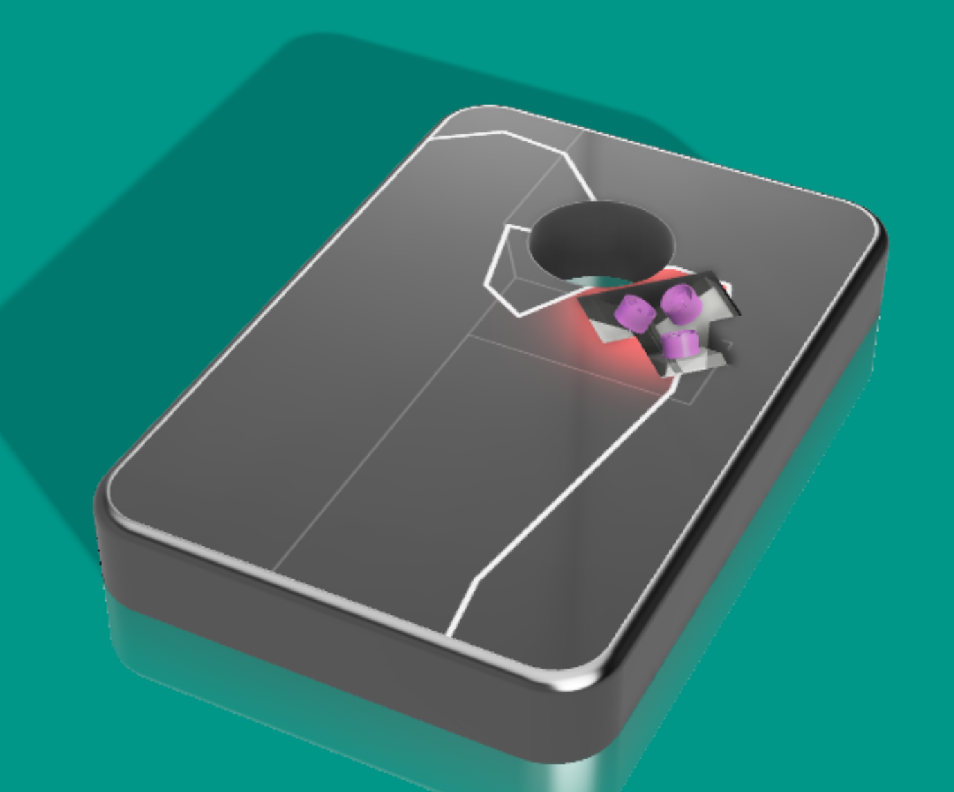 DriveKeys v2: Bluetooth Keyboard Wheelchair Joystick Platform by Odd ...