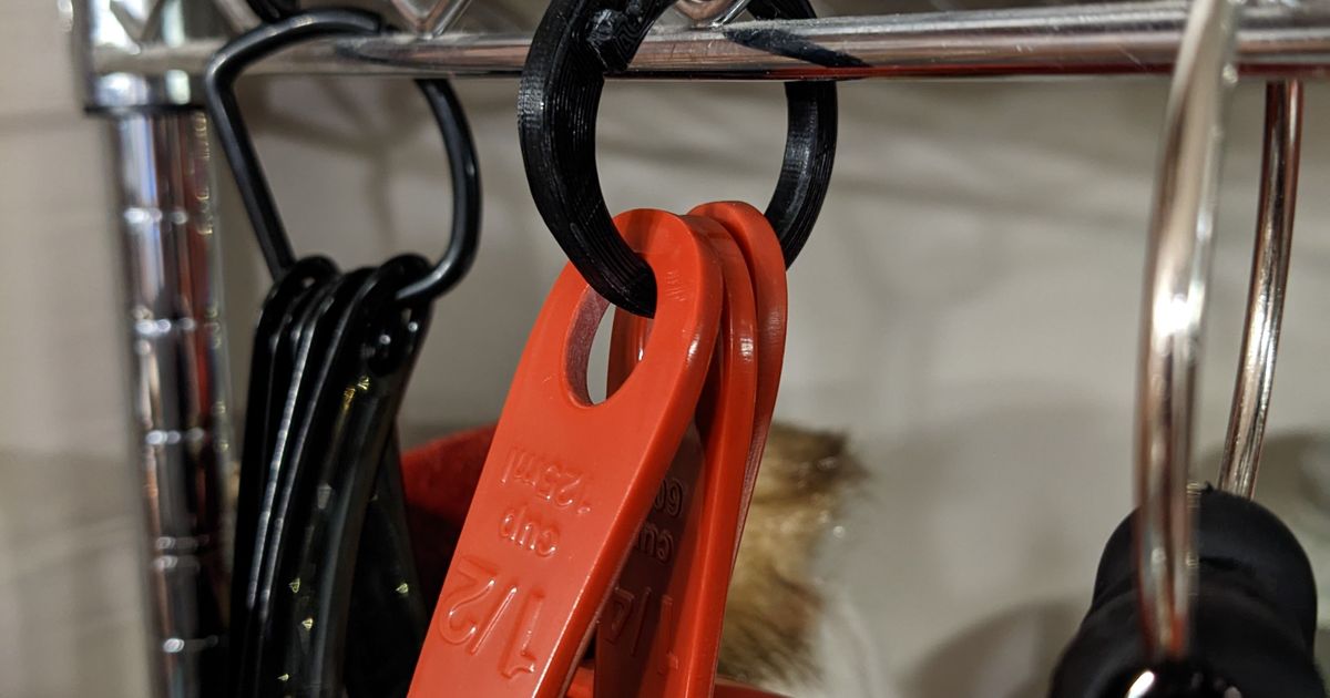 Keeper Ring for Measuring Cups or Anything Else by RumpusLab | Download ...