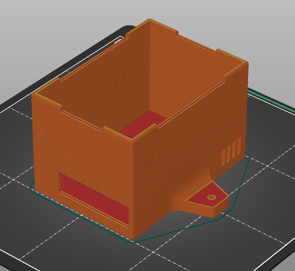 Wall Mounted Arduino Housing with LCD and Switch by harmlessVI ...