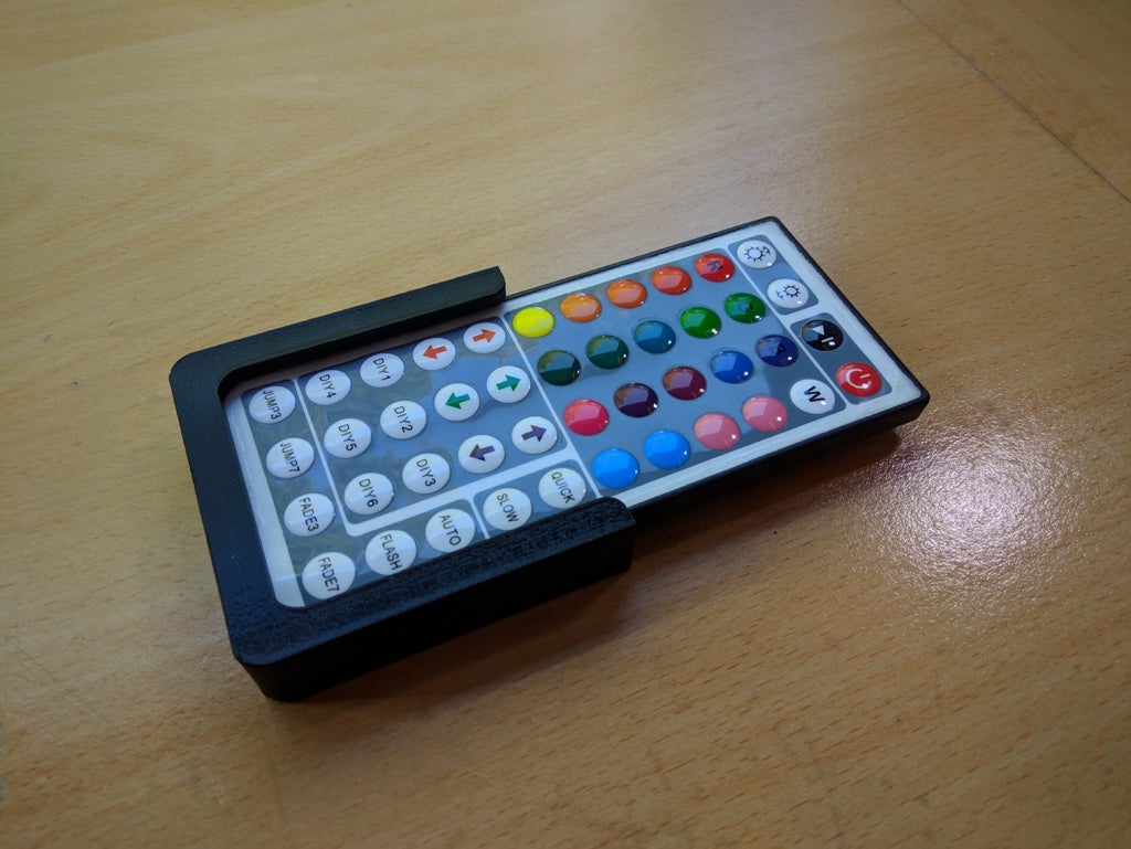 Magnetic LED Strip Remote Holder by The3Designer | Download free STL ...
